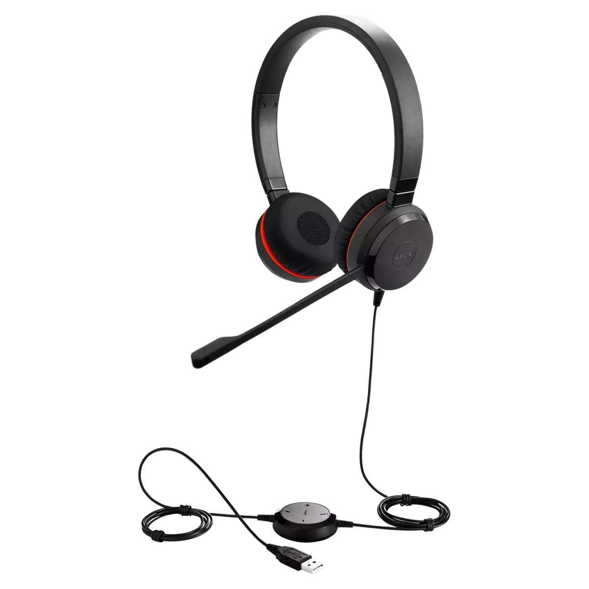 Jabra Evolve 20 MS Stereo SE USB-A Corded Headset – Ideal Headsets
