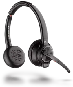 Plantronics HP Poly 8220 Office ANC Wireless UC Stereo DECT Headset, PC ...