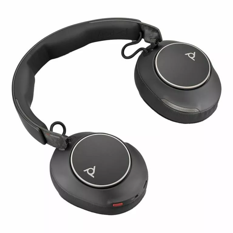 Plantronics HP Poly Voyager Surround 80 MS ANC Bluetooth Stereo Headset ...