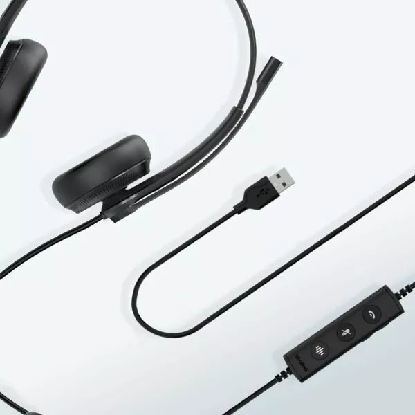 Yealink UH34 Dual UC Headset USB-A – Ideal Headsets
