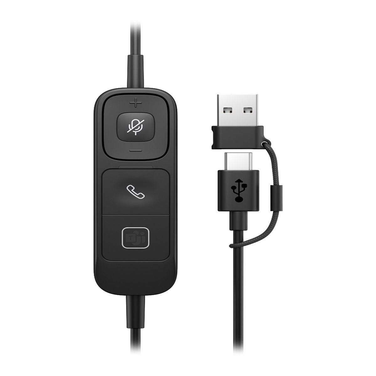 HP Poly Mission 425 Stereo USB-C/A Wired Headset + Foam Ear Cushion ...